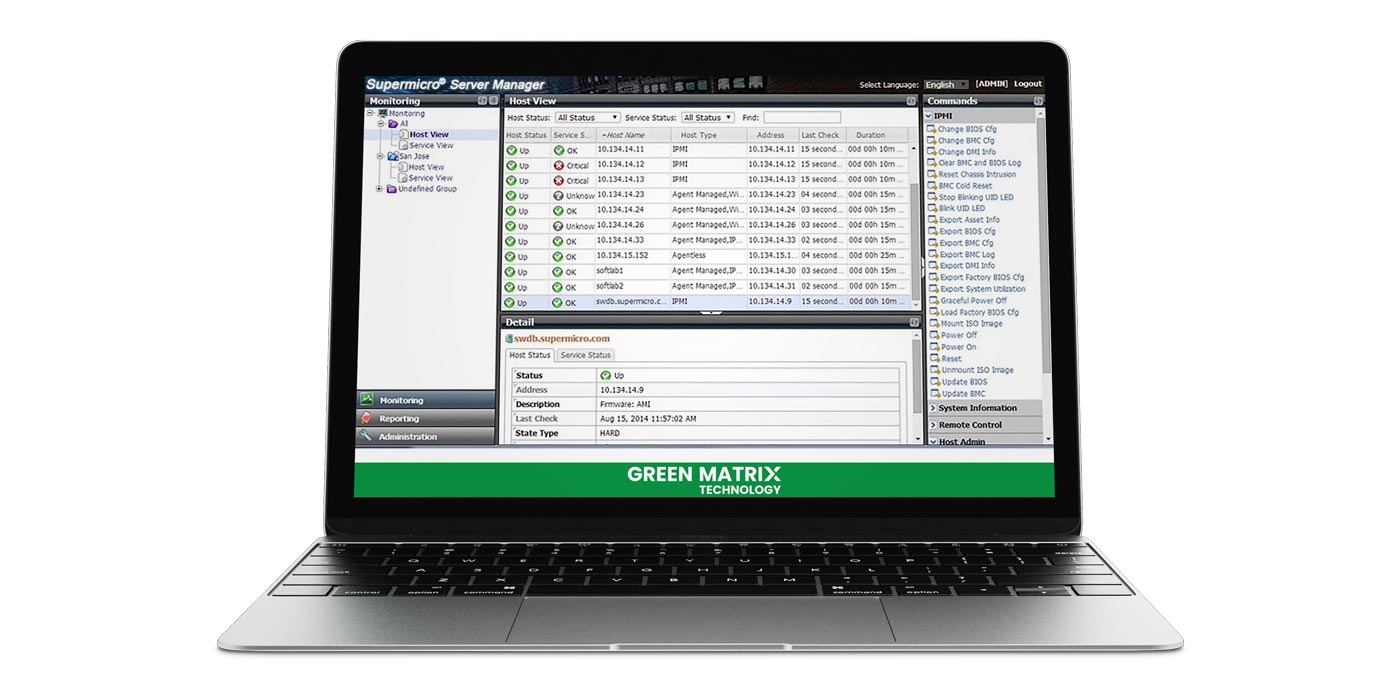 Supermicro Server Manager (SSM)